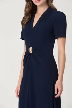 Shoshanna Lightweight Stretch Crepe Waldorf Dress