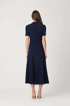 Shoshanna Lightweight Stretch Crepe Waldorf Dress