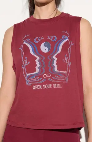 Spiritual Gangster Open Your Mind Vibe Tank