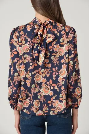 Shoshanna Apollo Floral Tilly Top