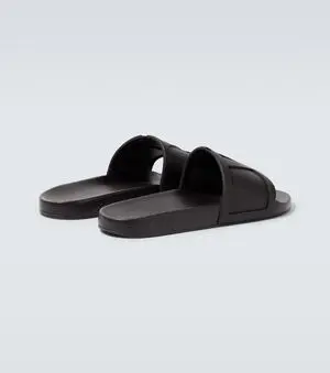 Valentino Garavani Vlogo Slides - Black