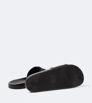 Valentino Garavani Vlogo Slides - Black
