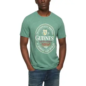 Lucky Brand Guinness Graphic T-shirt - Posy Green