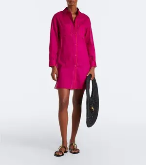 ERES Phare Cotton Voile Shirt Dress