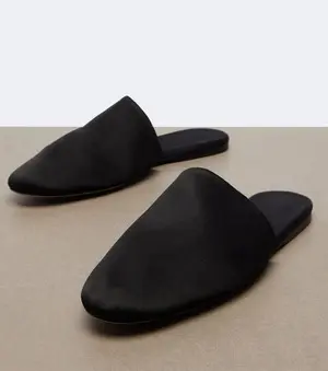 THE ROW Tilda Satin Mules