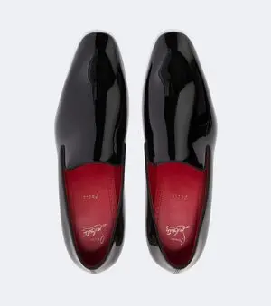 CHRISTIAN LOUBOUTIN Dandelion Galvin Patent Leather Loafers