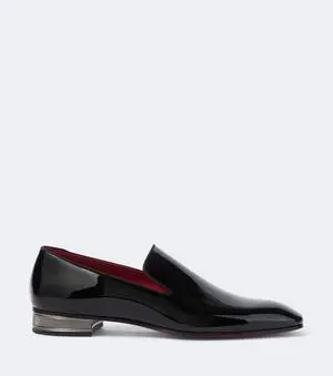 CHRISTIAN LOUBOUTIN Dandelion Galvin Patent Leather Loafers