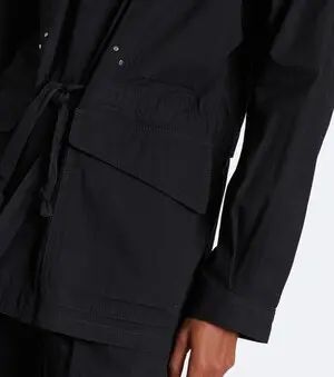 Isabel Marant Étoile Adelys Cotton-blend Gabardine Jacket