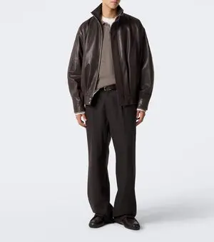 ARMA Paulo Leather Blouson Jacket