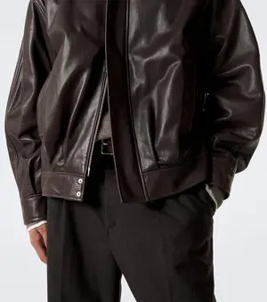 ARMA Paulo Leather Blouson Jacket