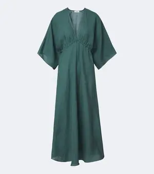 ERES Brilliance Linen Midi Dress
