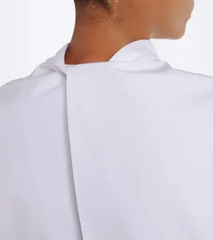 TOM FORD Cropped Cotton Poplin Tuxedo Shirt