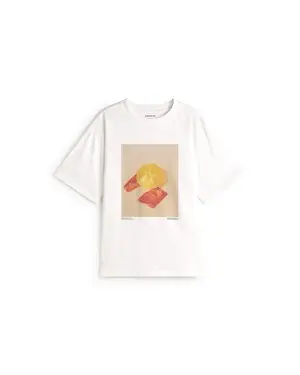 THINKING MU Yosigo Eric Oversize T-shirt - White
