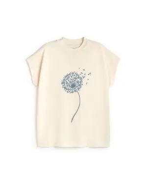 THINKING MU Printed Organic Cotton T-shirt