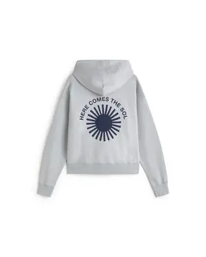 THINKING MU Organic Cotton Sun Print Hoodie