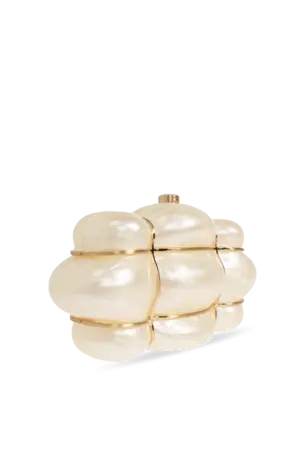 Cult Gaia Bolla’ Clutch - Cream