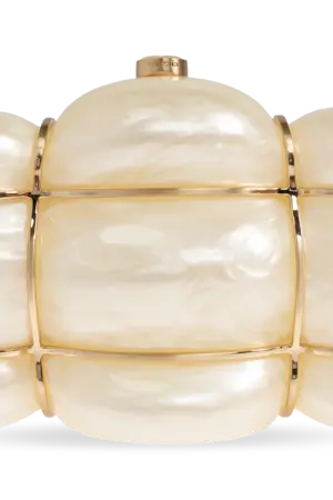 Cult Gaia Bolla’ Clutch - Cream