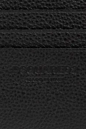 Dsquared2 Leather Card Holder With Logo