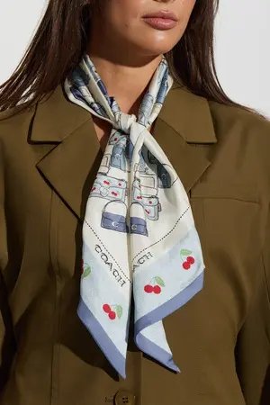 COACH Silk Scarf