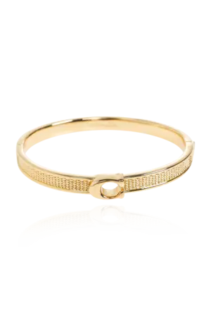 COACH Brass Bracelet - Gold