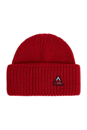 Dsquared2 Wool Beanie With Sewn-on Logo - Red