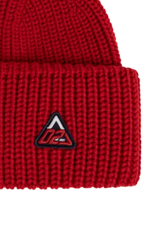 Dsquared2 Wool Beanie With Sewn-on Logo