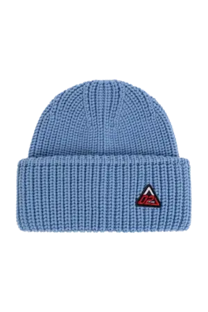 Dsquared2 Wool Beanie With Sewn-on Logo - Blue