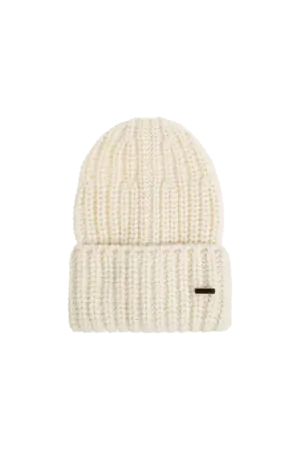 Dsquared2 Wool Beanie With Patch - Cream