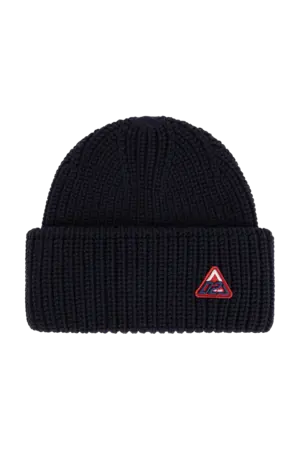 Dsquared2 Wool Beanie With Sewn-on Logo - Navy Blue