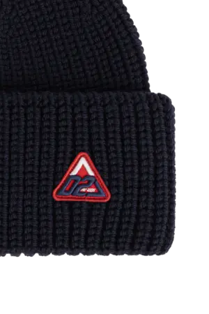 Dsquared2 Wool Beanie With Sewn-on Logo