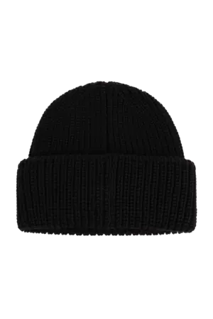 Dsquared2 Wool Beanie With Sewn-on Logo