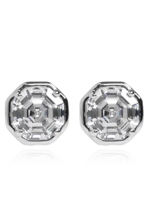 Kate Spade New York Earrings With Shimmering Crystals - Silver