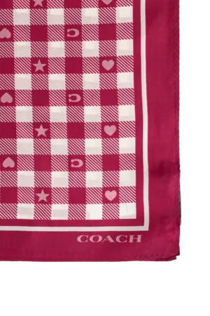 COACH Silk Scarf