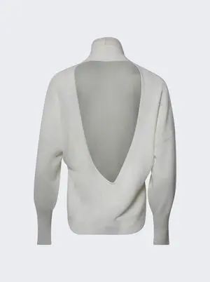 Zeynep Arçay Backless Cashmere Sweater