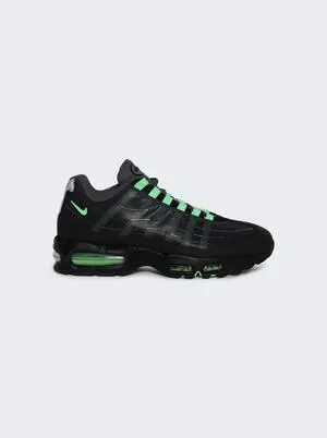 Nike Air Max 95 Bb Tech Iron And Illusion Green-black - Grey