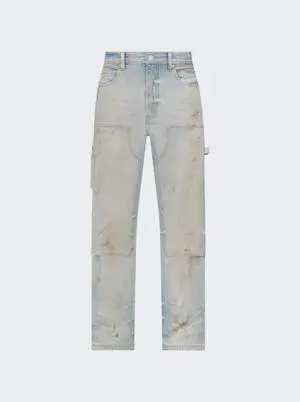Amiri Lightweight Carpenter Jean Perfect Antique - Indigo