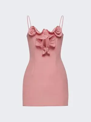 Magda Butrym Flower Detail Mini Beach Dress - Pink