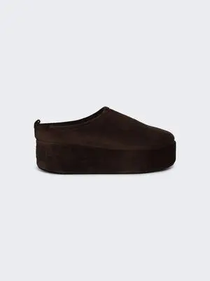 Balenciaga Alaska Soft Platform Mule - Brown