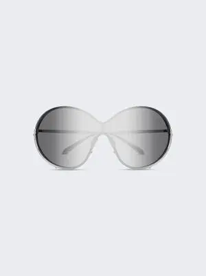 ALAÃA Alaïa Metal Butterfly Sunglasses - Silver
