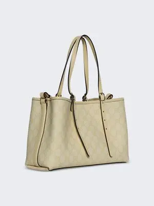 Gucci Gg Emblem Medium Tote Bag - Yellow