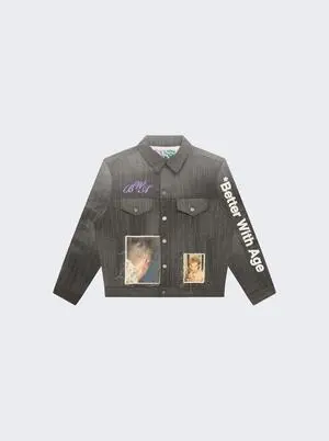 BETTER WITH AGE Eastman Wool Trucker Jacket Charcoal - Gray