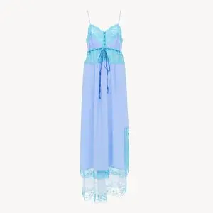Chloé Lace-trimmed Maxi Dress