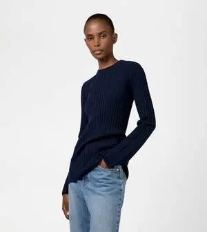 TOD'S Cashmere Blend Ribbed Pullover