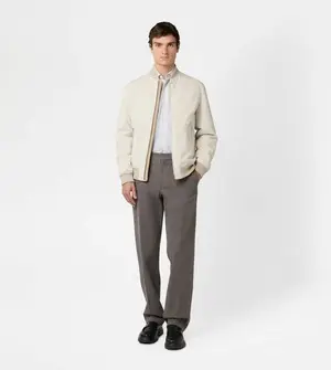 TOD'S Shirt In Cotton Herringbone