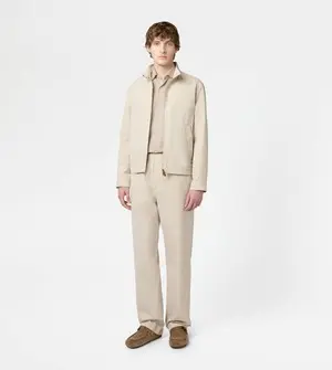 TOD'S Shirt In Cotton Herringbone