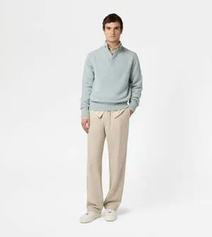 TOD'S Half Zip Pullover In Cashmere
