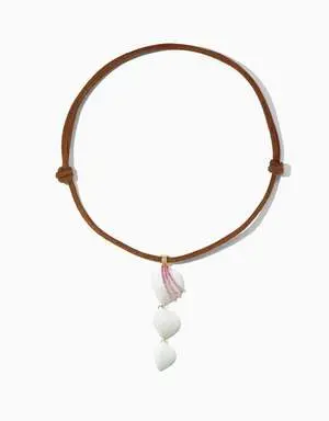 EMILY P. WHEELER Three Shell Necklace With Sapphires - One-color