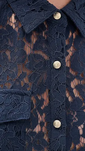 Generation Love Mikaelle Lace Shirt
