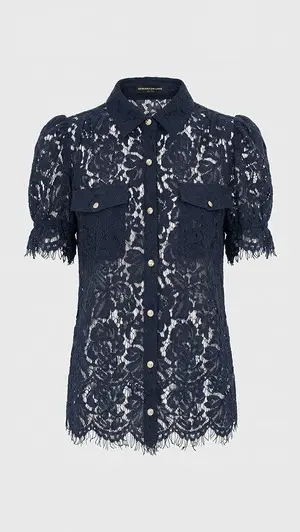 Generation Love Mikaelle Lace Shirt