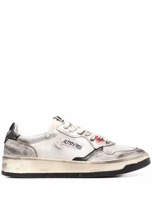 AUTRY Low-top "super Vintage" Leather Trainers - White